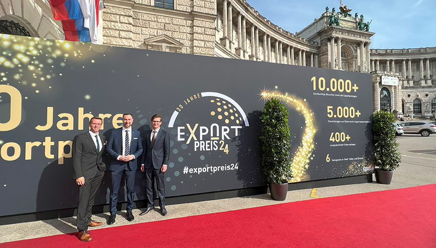 COPA-DATA wins Export Award in Silver of the Austrian Chamber of Commerce